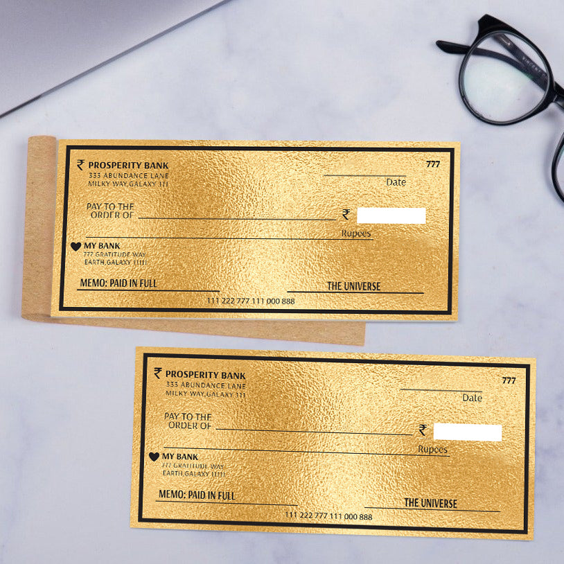 Buy Abundance Cheque Book Online in India | Treasure Tales – Vibrance