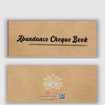 Buy Abundance Cheque Book Online in India | Treasure Tales – Vibrance